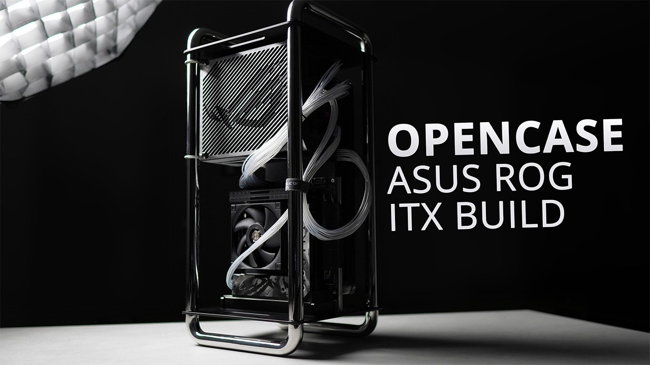 OPEN CASE ITX PC BUILD │ Streacom DA6 XL │ STRIX 5070TI │ STRIX X870-I ...
