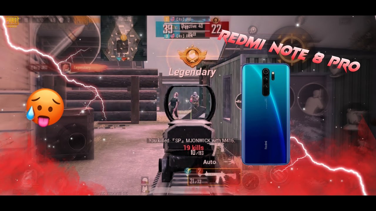 Redmi Note 8 Pro PUBG 4 Finger Full Gyro || TDM || 60 Fps || Graphics ...