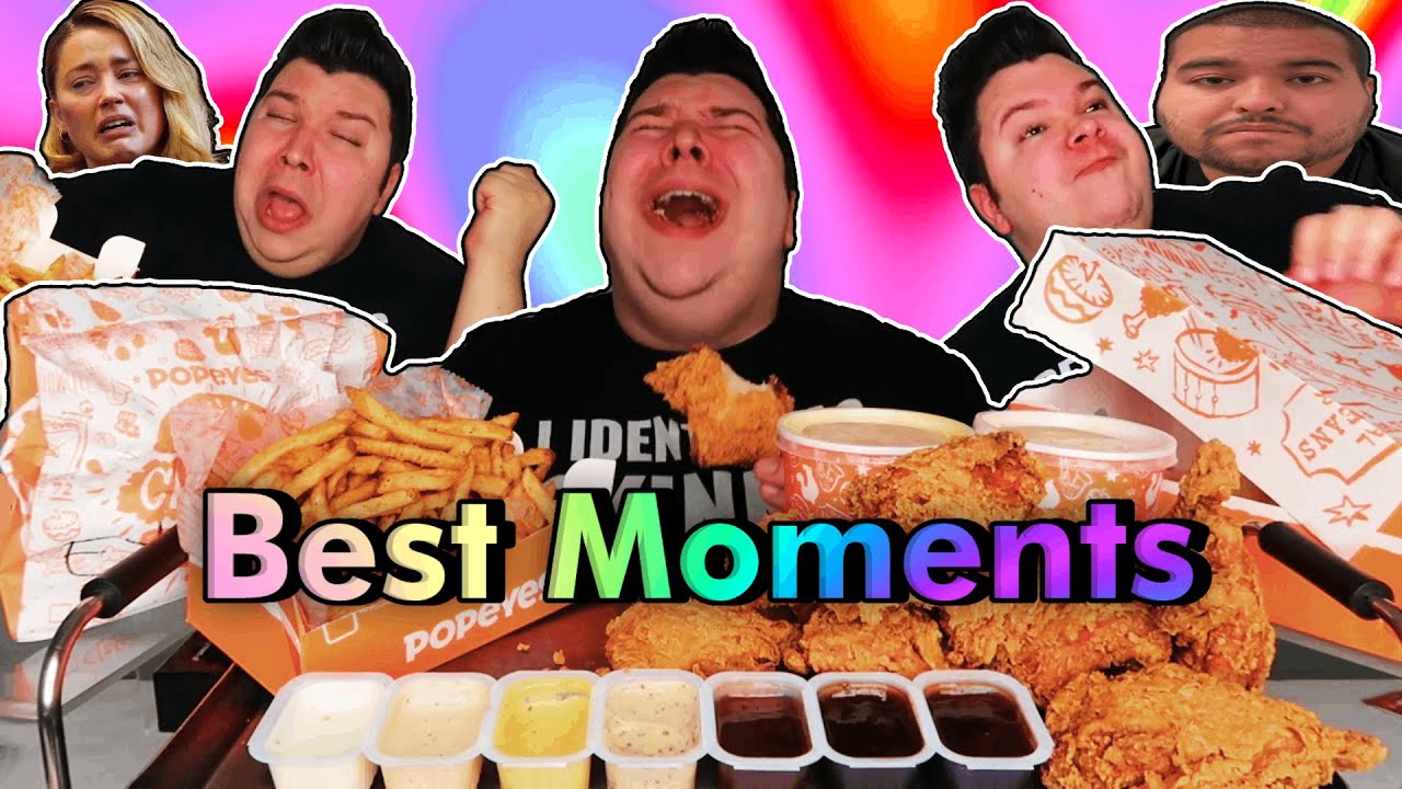 Nikocado Avocado - Best Moments (Popeyes Mukbang) - YouTube