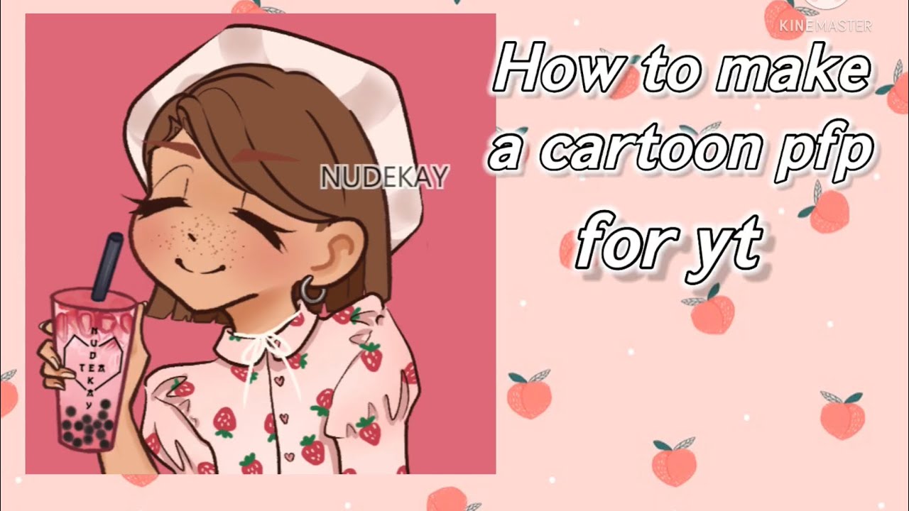 How to make a cartoon pfp for yt!! :3 - YouTube