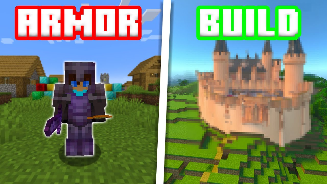FINISHING THE CASTLE BASE! - Minecraft Bedrock Live 🔴 - YouTube