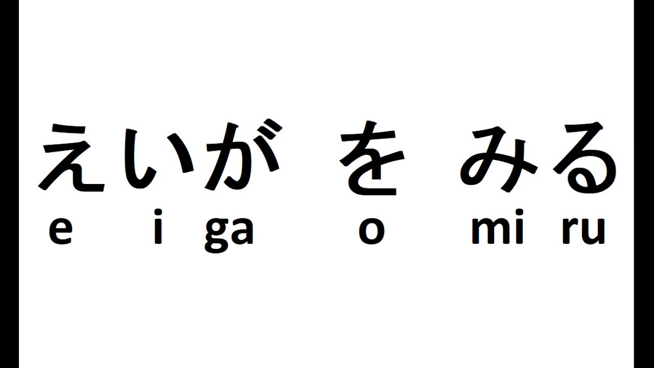 eiga o miru into mashou form - YouTube