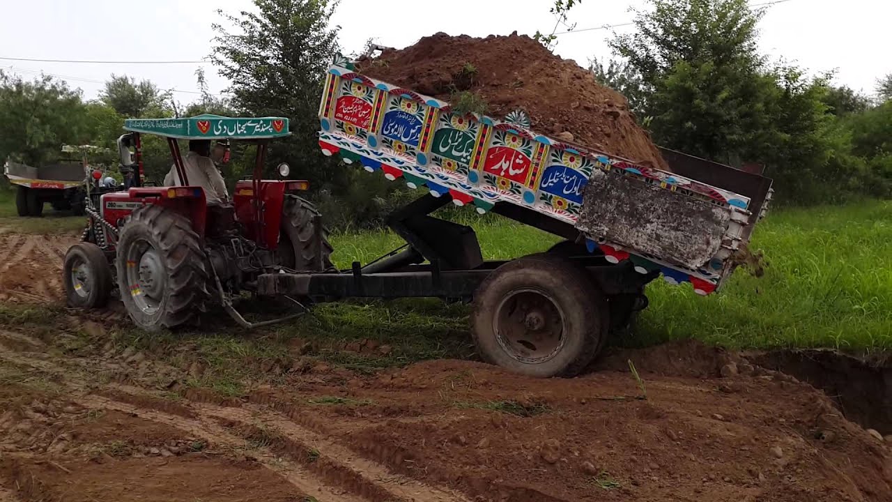 tractor Bidder marjan - YouTube