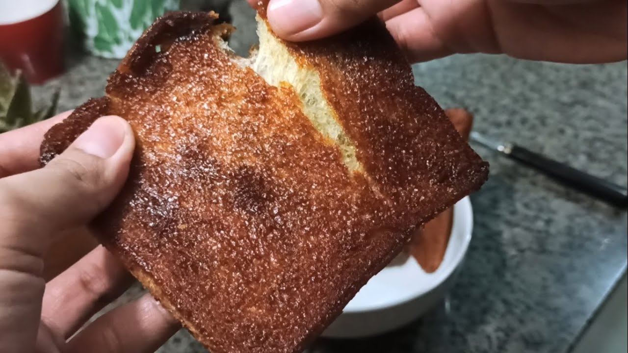 BROWN SUGAR TOAST ALA HOTEL | SIMPEL MANIS RENYAH ENAK - YouTube