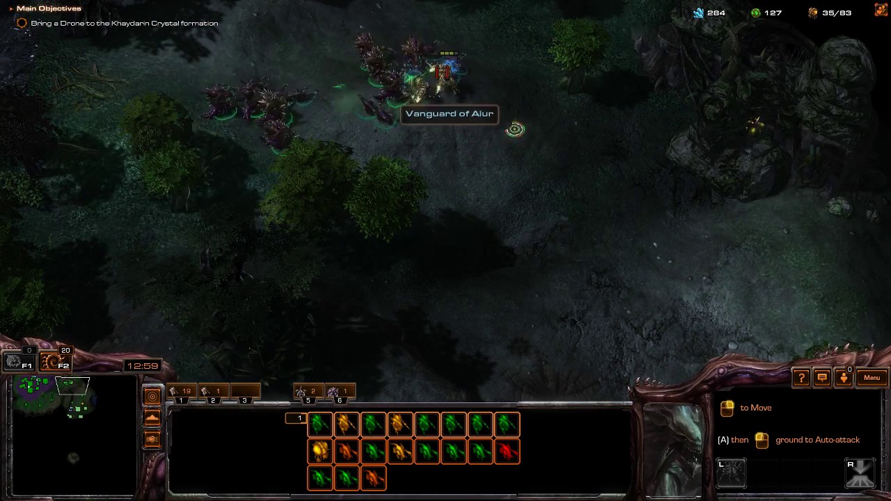 StarCraft Mass Recal Episode 2 Overmind Mission 9 - SC2 mod - YouTube