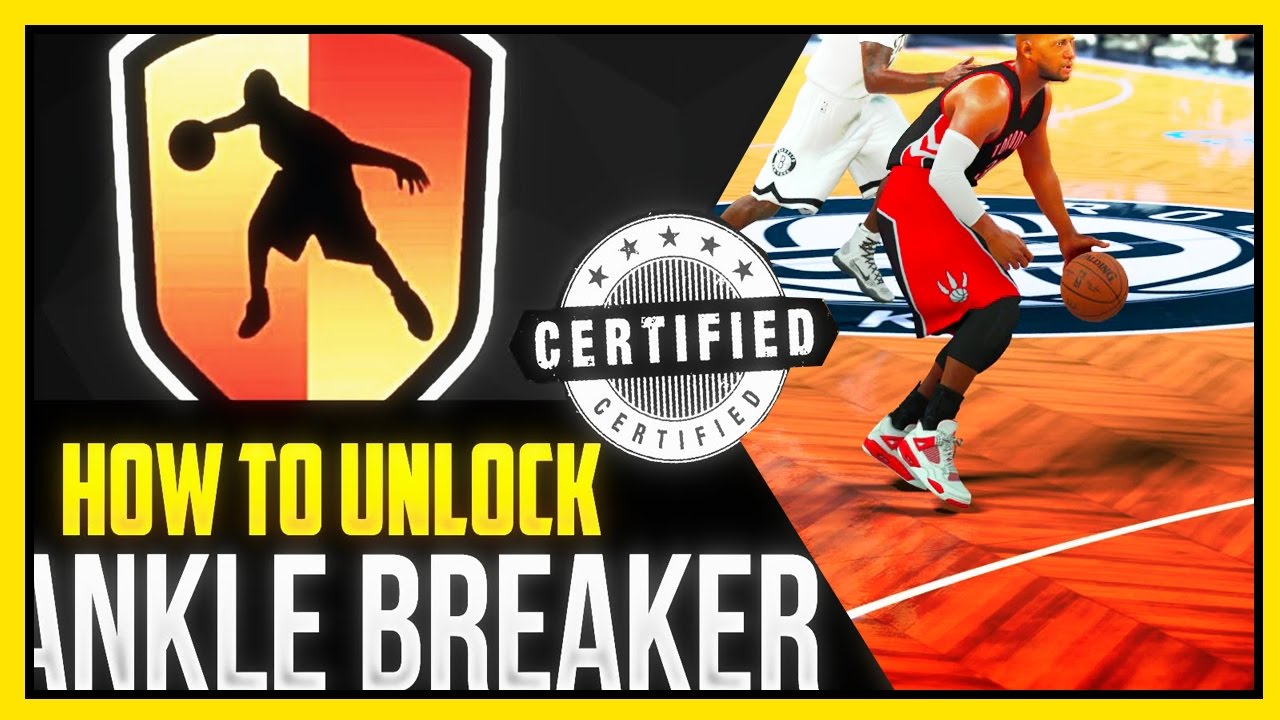NBA 2K17 HOW TO GET ANKLE BREAKER BADGE! | ANKLE BREAKER BADGE NBA 2K17 ...
