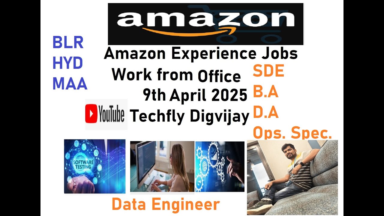 AMAZON RECRUITMENT 2025: Tech & Analytics Roles | Chennai, Bangalore, Hyderabad | Techfly ...