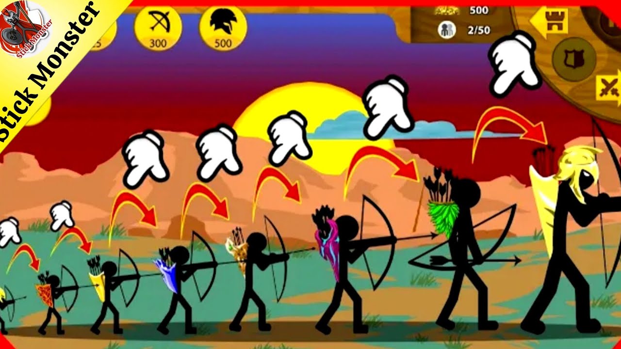 MOD ALL SKIN + MAXIMUM LEVELARCHER 1 UP TO 10000000000 STICKWAR LEGACY ...