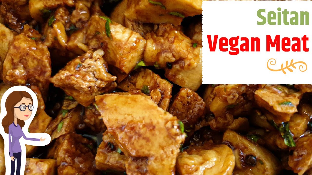 Homemade Seitan - Vegan Meat - YouTube