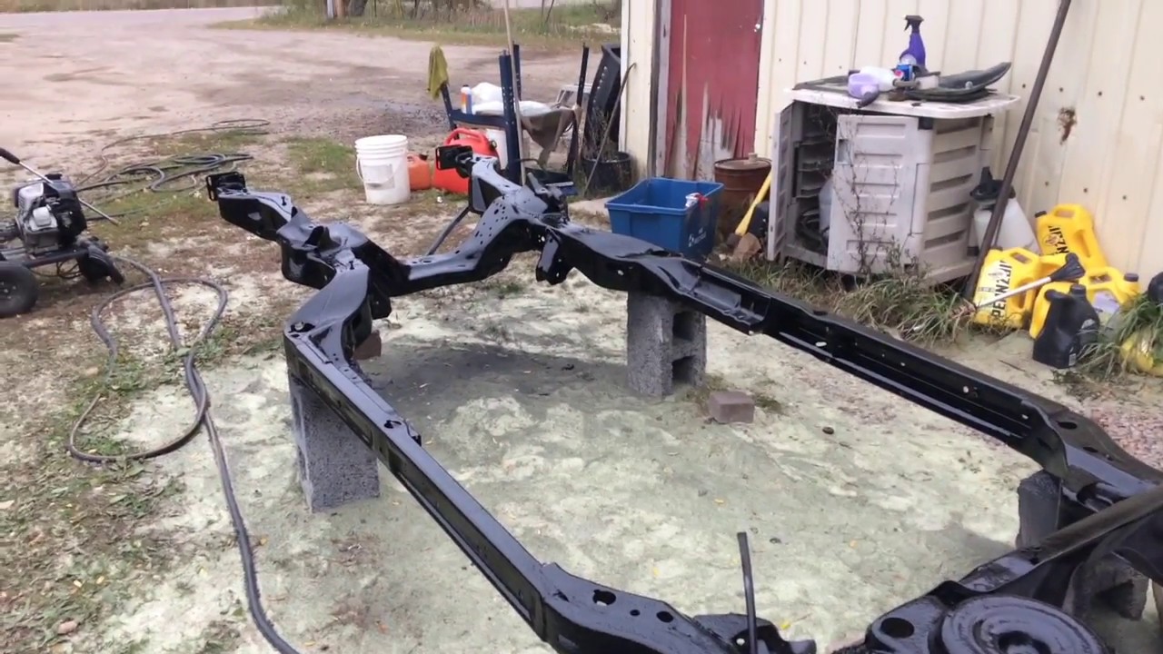 Cutlass Frame Off Resto Update October 2018 - YouTube