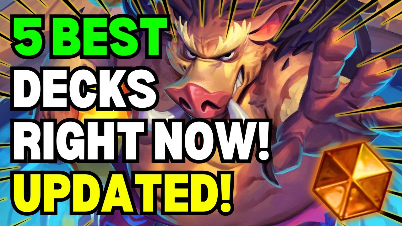 Best Hearthstone Decks Before The New Mini Set! - YouTube