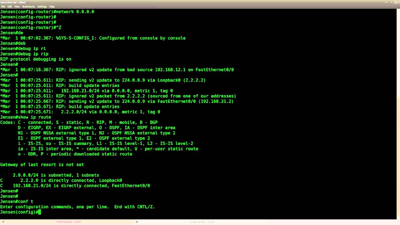RIP Source Validation lab in GNS3 - YouTube