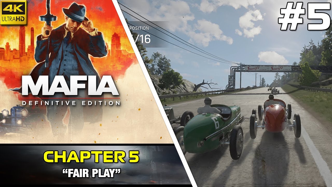 RACING! | Mafia Definitive Edition (PS4 Pro 4K 60 FPS) #5 | Full ...
