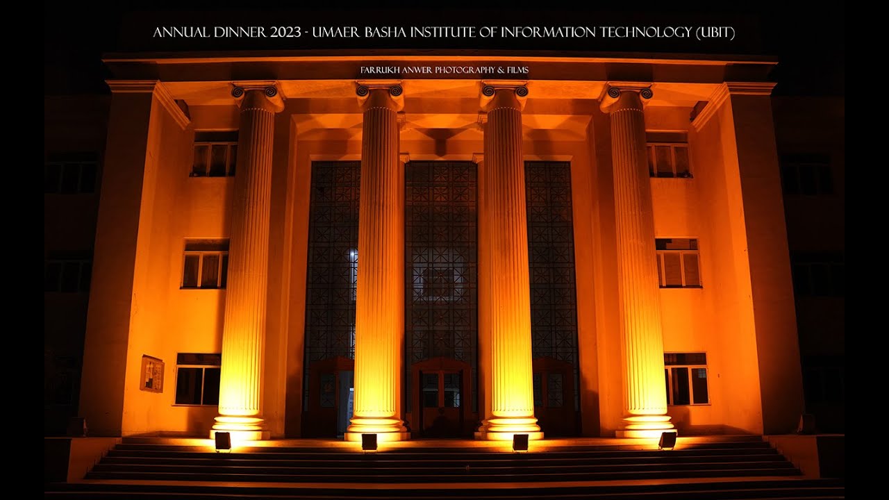 Annual Dinner 2023 - University of Karachi DCS UBIT - YouTube