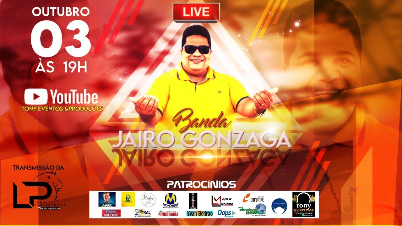 LIVE- JAIRO GONZAGA E BANDA - YouTube