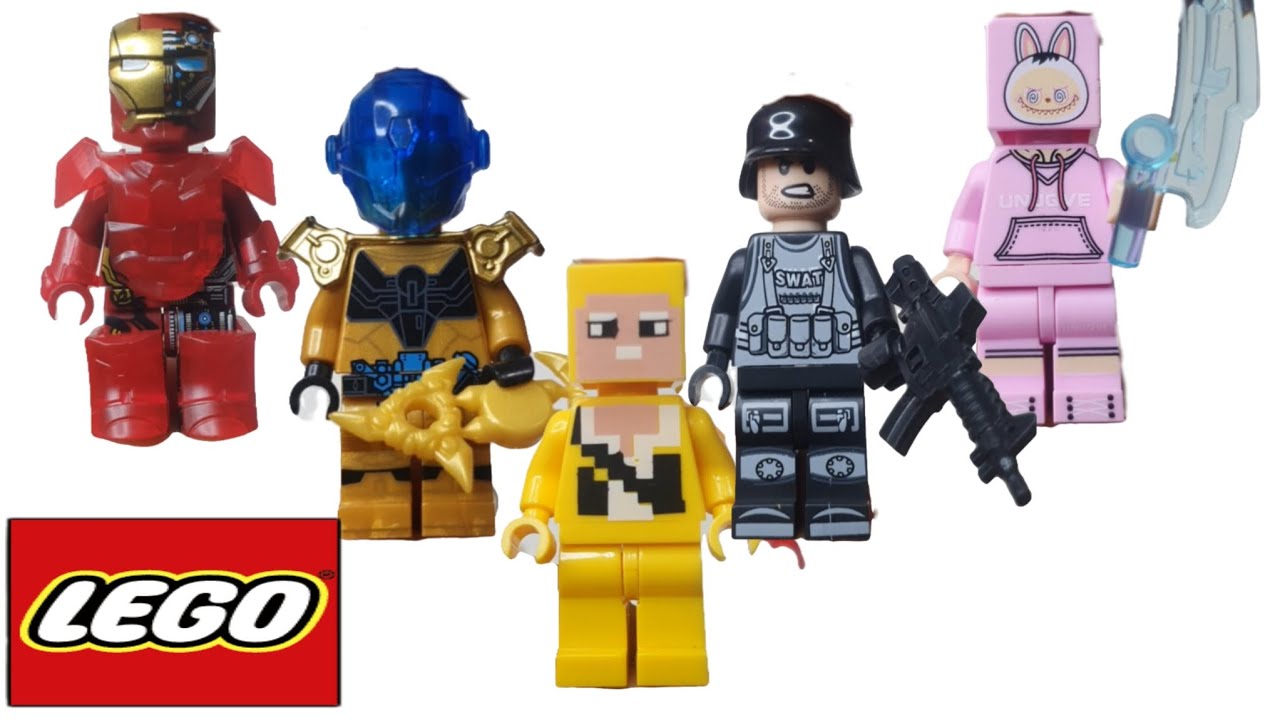 LEGO Unboxing Adventure: Police Labubu, Iron Man, Minecraft & Kamen ...