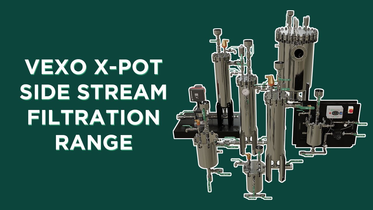 VEXO X-POT Side Stream Filtration Range - YouTube