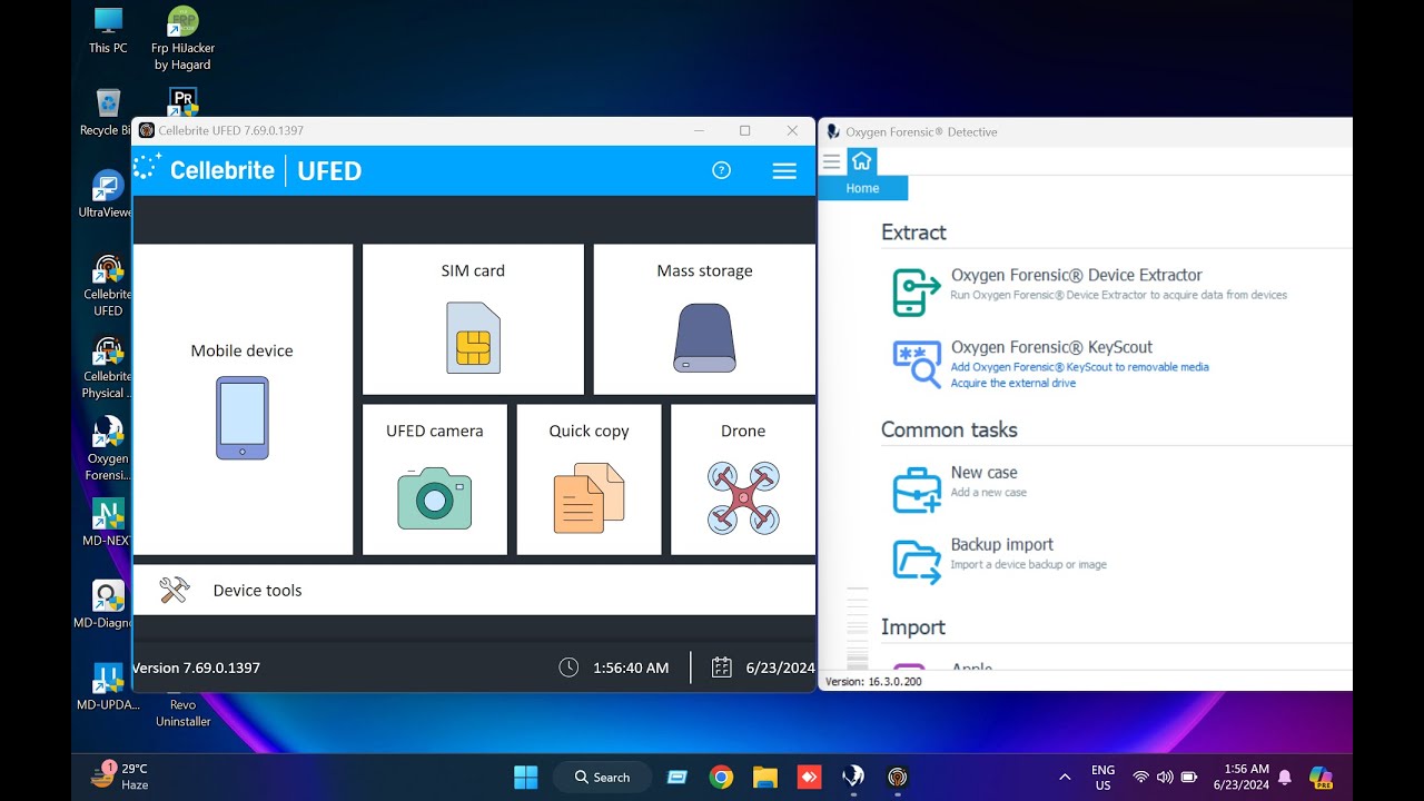 UFED 4Pc 7.69 & OxyDetective 16.3.200 (2024) License Activation ...