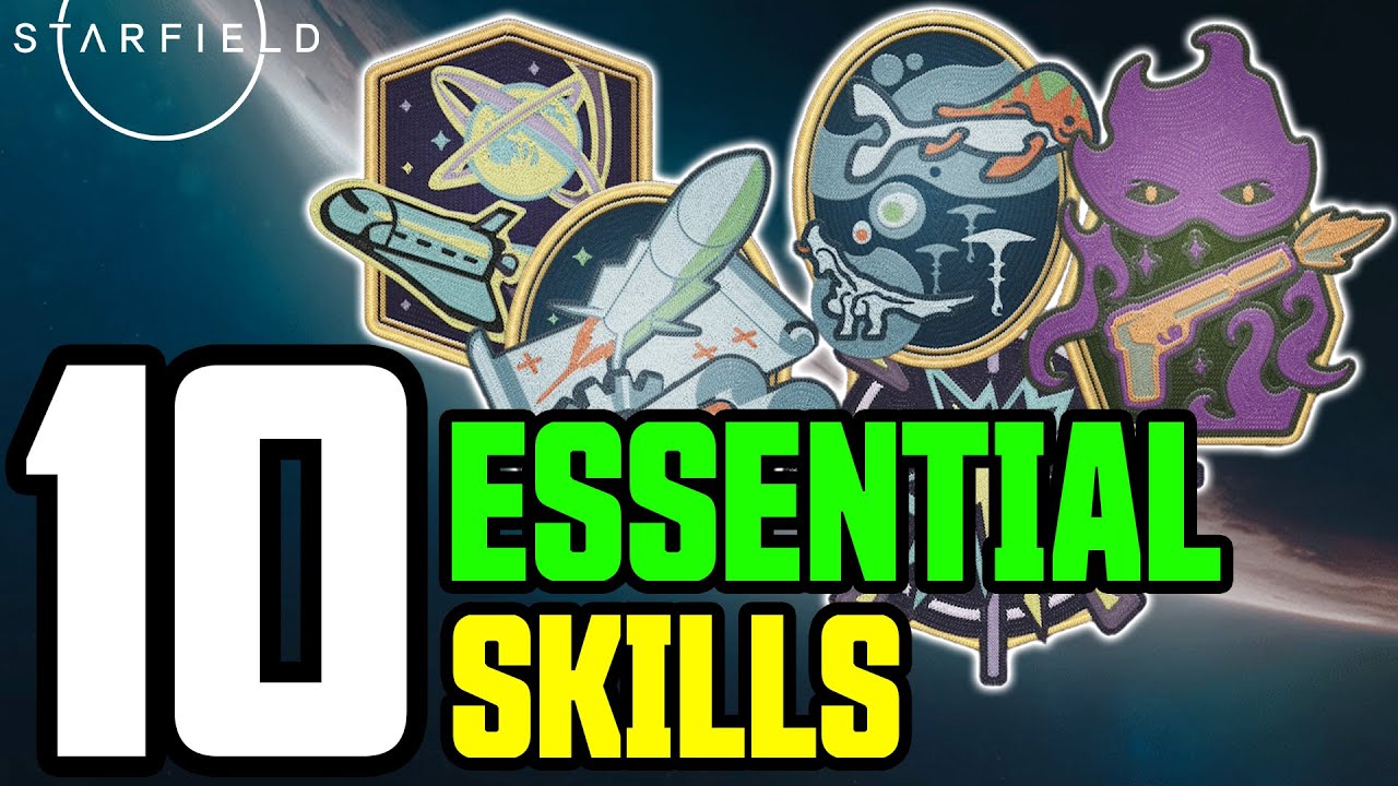 Top 10 ESSENTIAL Starfield Skills (and how to level them FAST) - YouTube