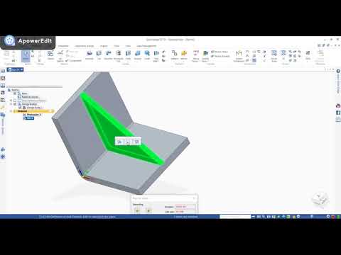 #30 solid edge rib tutorials #RIB - YouTube