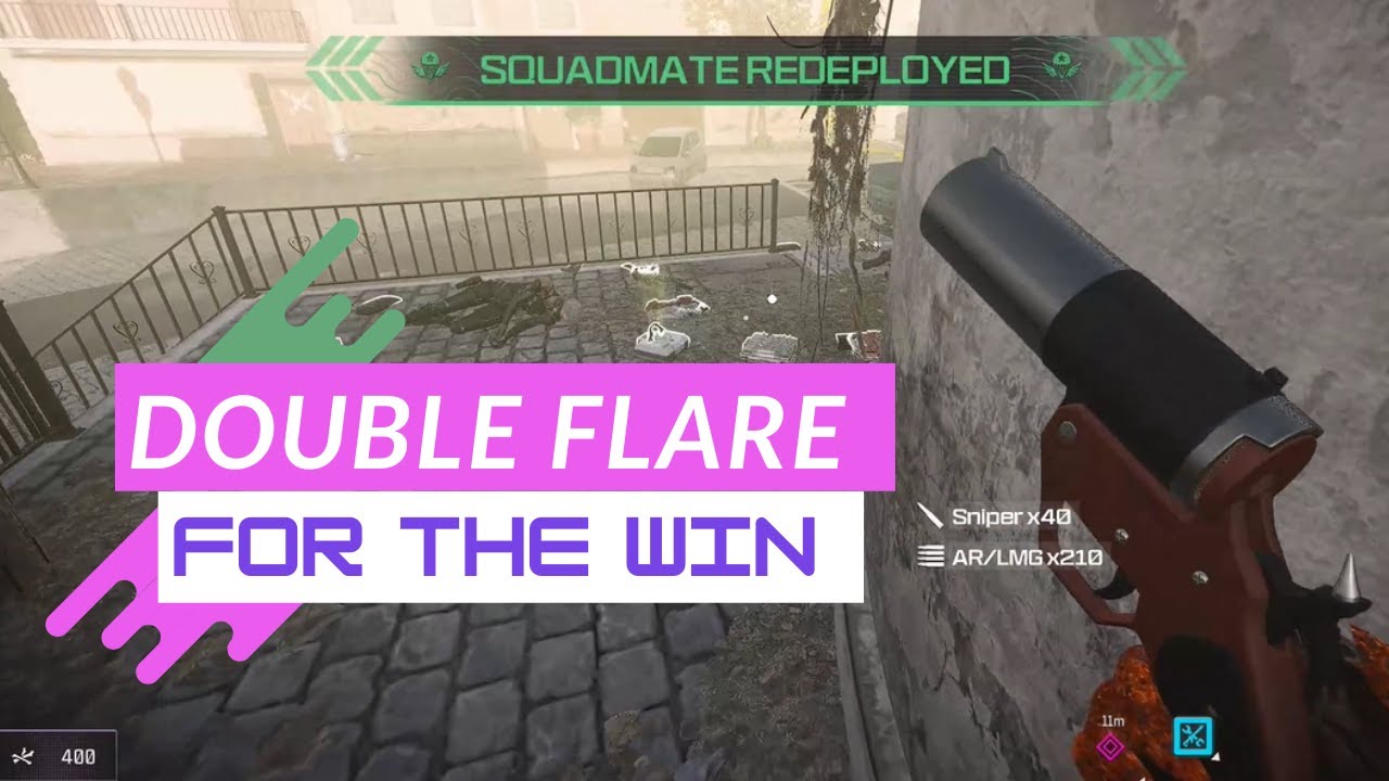 Double flare-back for the win. - YouTube