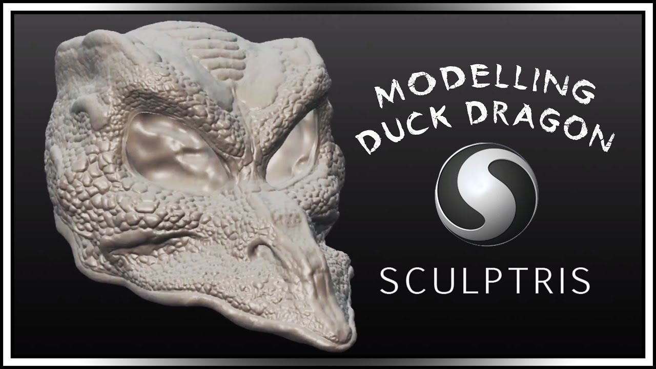 Modelling Skull 3D in Sculptris (Full Program FREE) - YouTube