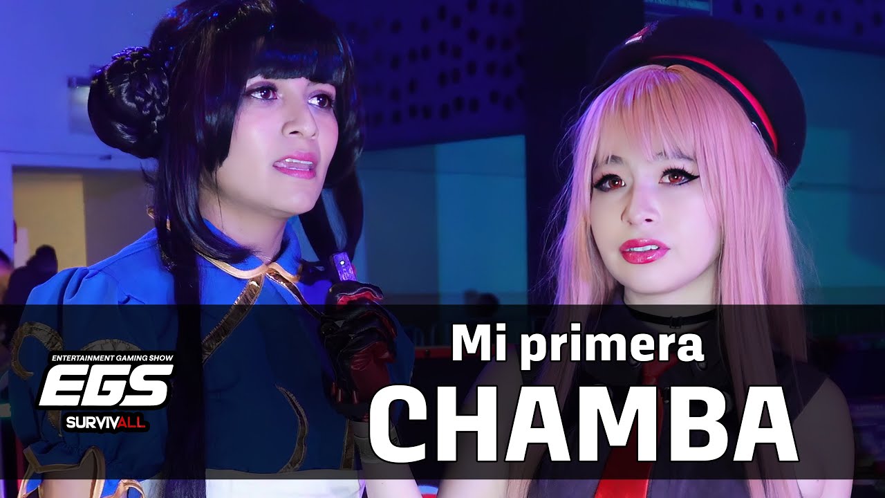 Mi primera CHAMBA en un EVENTO de videojuegos. - YouTube
