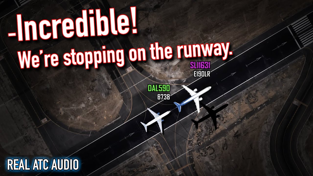 Another CLOSE CALL | Airplane Almost landed On Top of Another Airplane ...