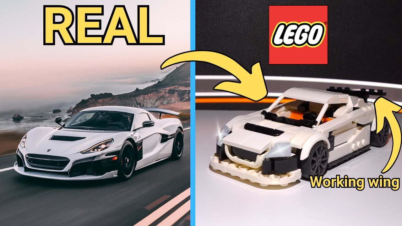 I built a LEGO Rimac Nevera!! - YouTube