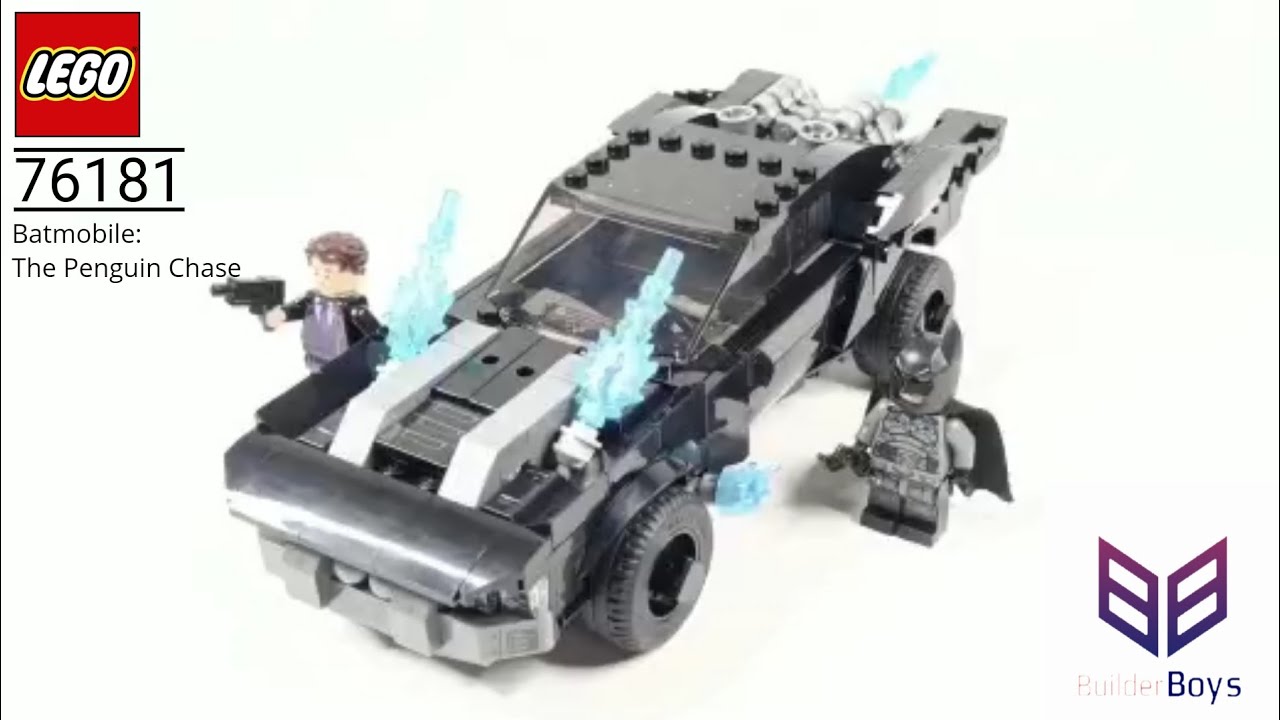 Lego Speed Build The Batman Batmobile: The Penguin Chase - YouTube