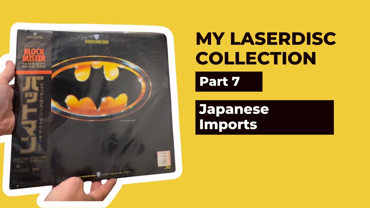 My Laserdisc Collection: Part 7 Japanese Imports - YouTube