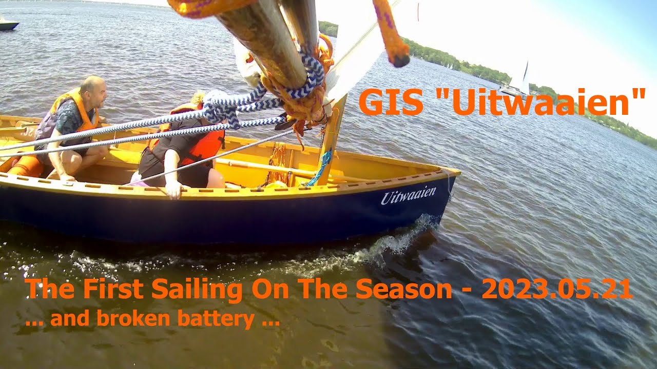 Goat Island Skiff "Uitwaaien" - The First Sailing On The Season - 2023. ...