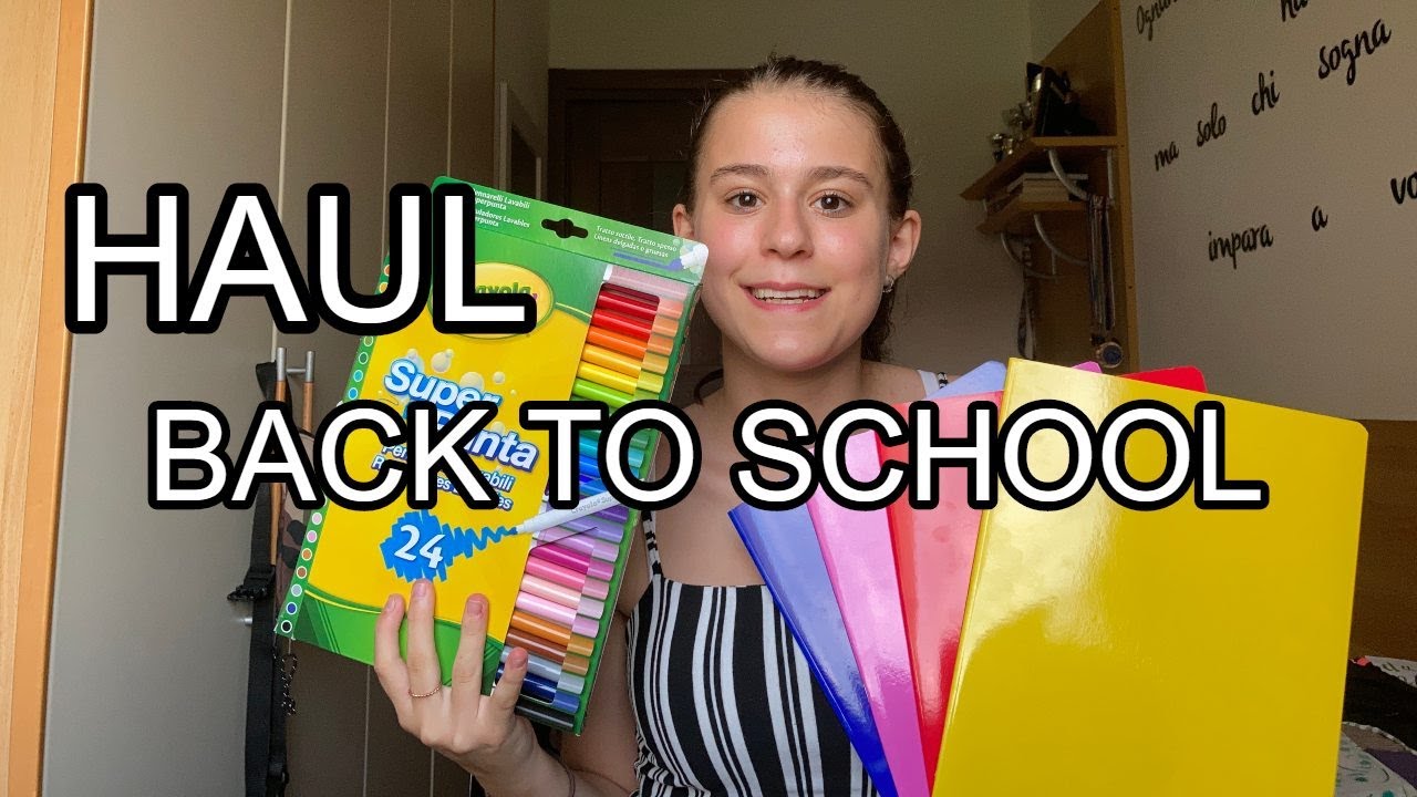 haul back to school | back to school #4 - YouTube