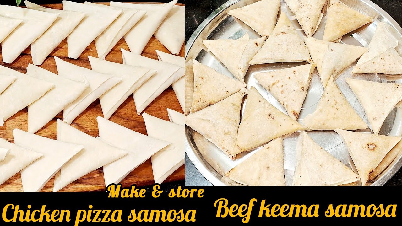 Iftaar me banaye Ahmedabad famous Bera Samosa & Tasty Pizza Samosa!Kam ...
