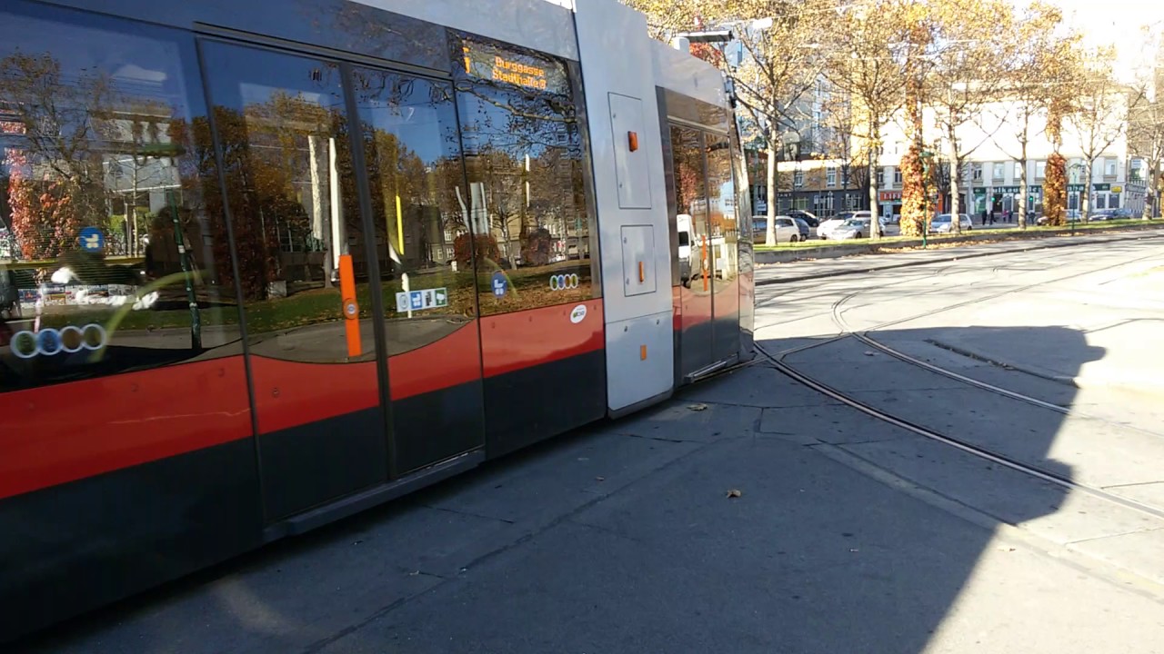 Straßenbahn Linie 6 Westbahnhof in Wien(1) - YouTube