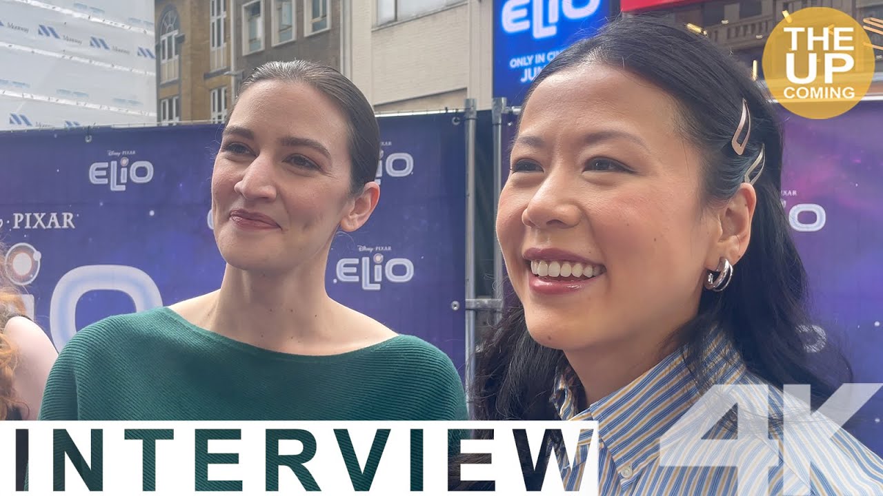 Madeline Sharafian & Domee Shi interview on Elio premiere - YouTube