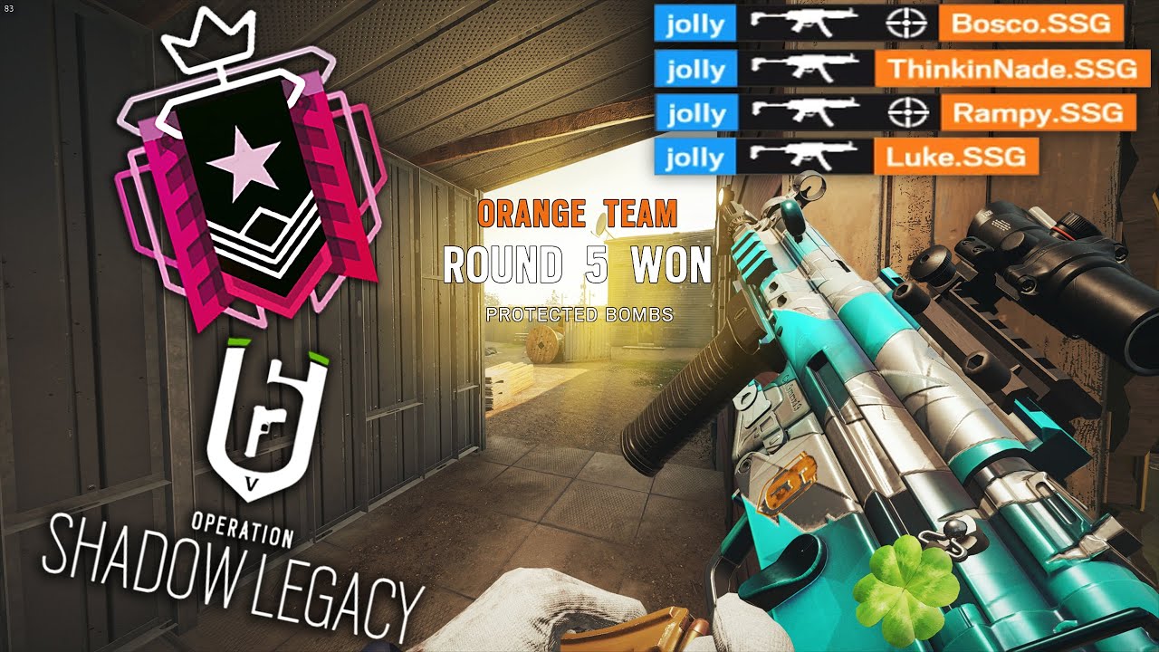 How A Champion Dominates In Shadow Legacy - Rainbow Six Siege - YouTube