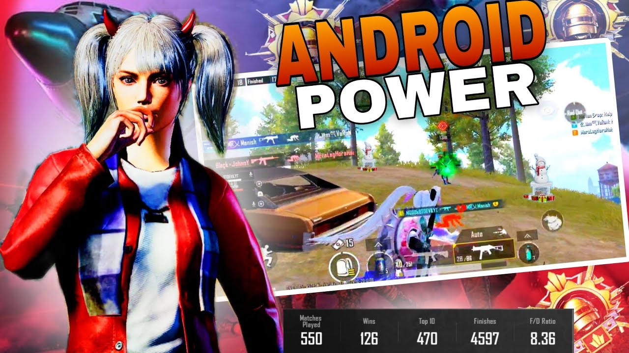 ANDROID CONQUEROR PLAYER WITH 8+ KD 😱 / BT DEVIL YT - YouTube