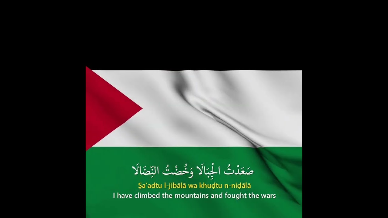 Palestine National Anthem - النشيد الوطني الفلسطيني #shorts - YouTube