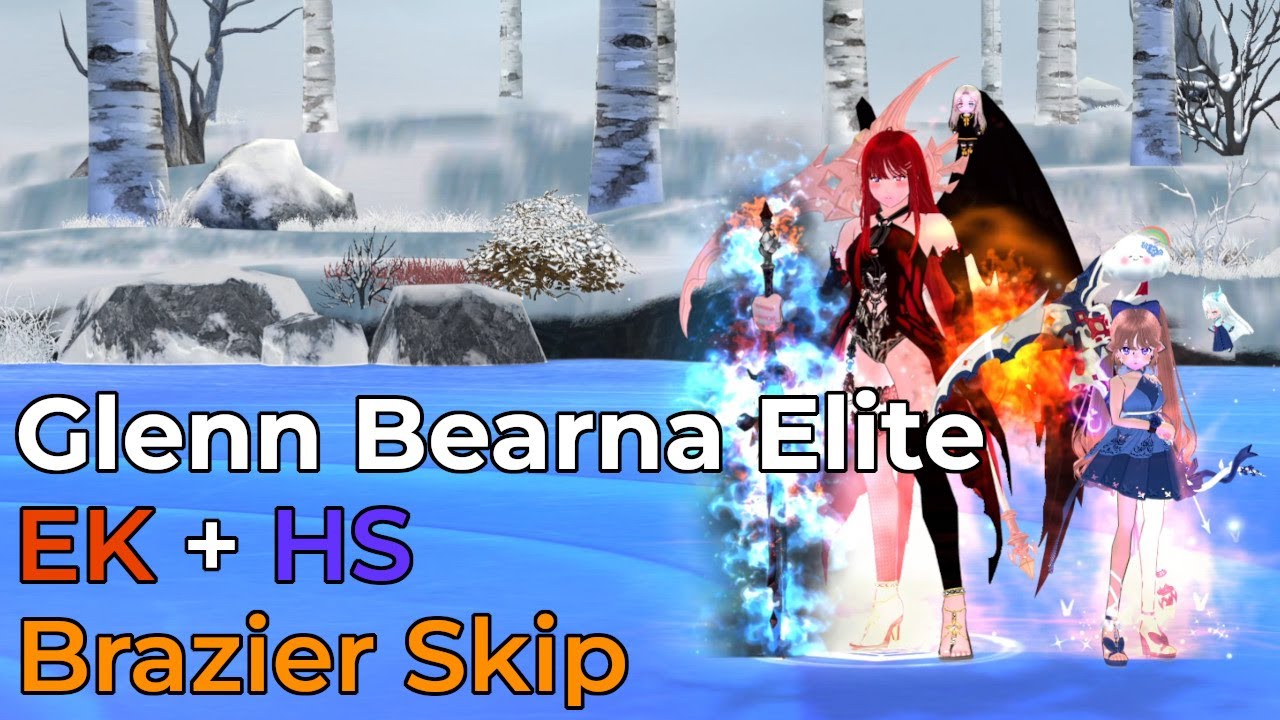[Mabinogi] Glenn Bearna Elite EK HS 2p Brazier Skip - YouTube