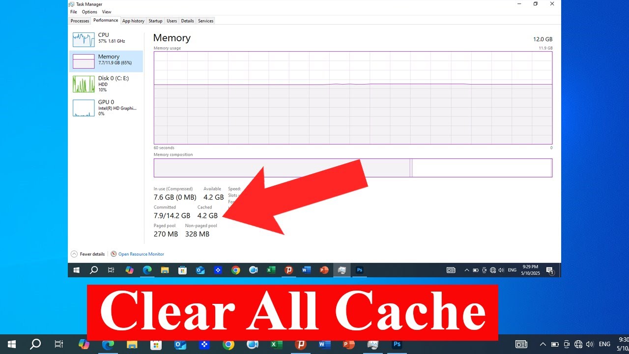 How to Clear RAM Cache in Windows 10/11 | Speed Up Your PC Instantly! - YouTube