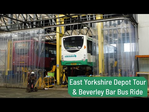 East Yorkshire Hull Depot Tour & Beverley Bar Bus Ride | Omnibus ...