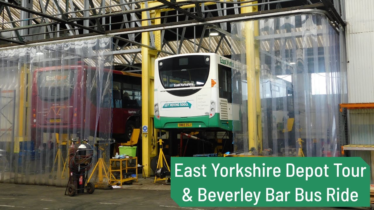 East Yorkshire Hull Depot Tour & Beverley Bar Bus Ride | Omnibus ...