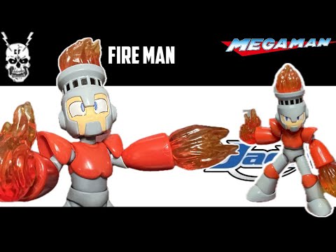 Jada Toys Mega Man Fire Man Unboxing - YouTube