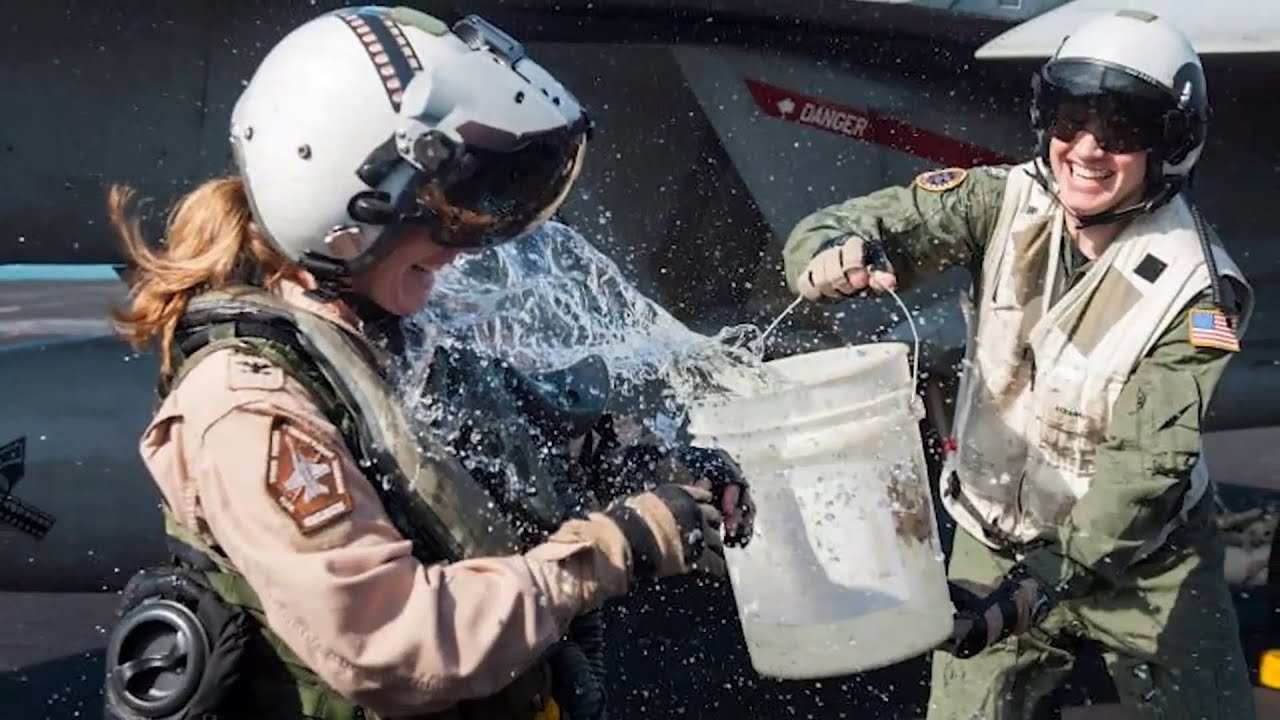 Meet Female F-18 Pilot To Be Admiral Of U.S. Navy: Sara Joyner - YouTube