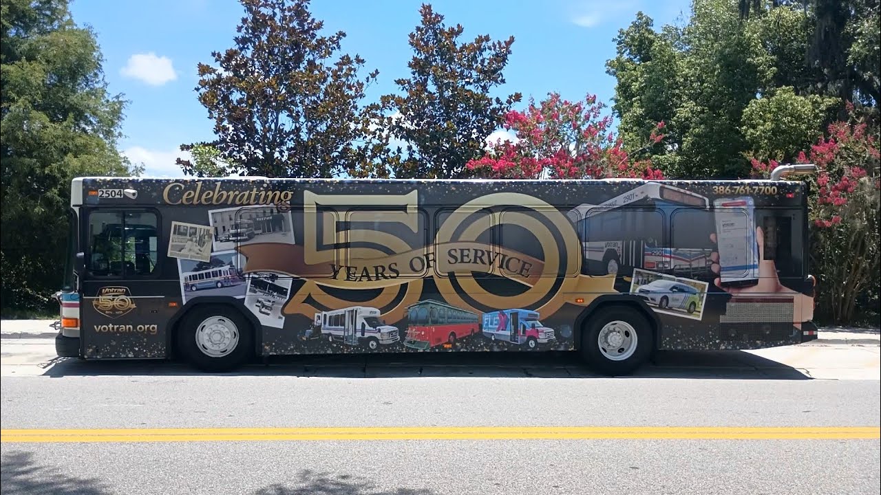 Votran is Celebrating 50 Years Of Service! 1975-2025!🎊🎉🎂🍾🥳🚏🚍 - YouTube