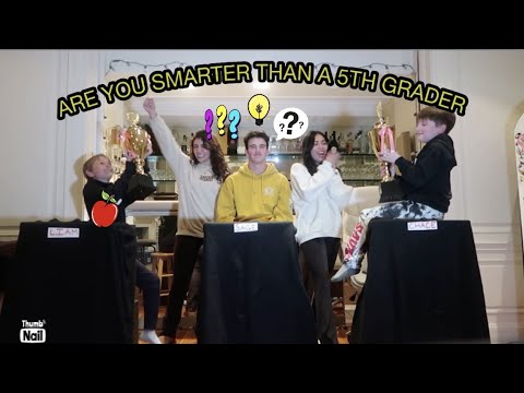 ARE YOU SMARTER THAN A 5TH GRADER... FT. CHACE CASTLE - YouTube