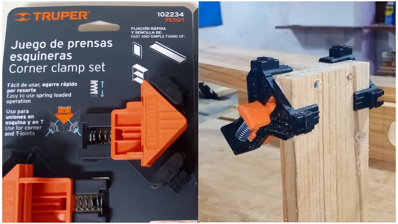Prensas Esquineras Truper | Modelo: PESQ-1 Para Carpintería - YouTube
