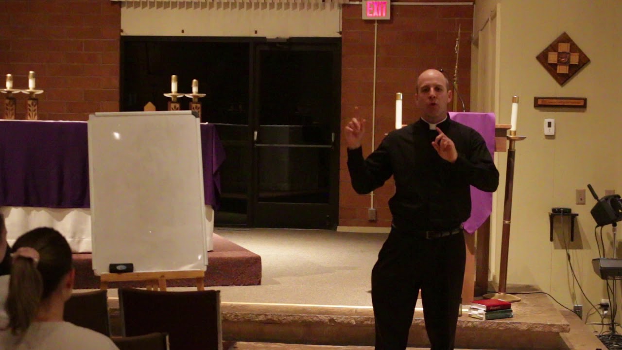 Newman Night - "Stump the Priest 2" - Fr. Matt Lowry - YouTube