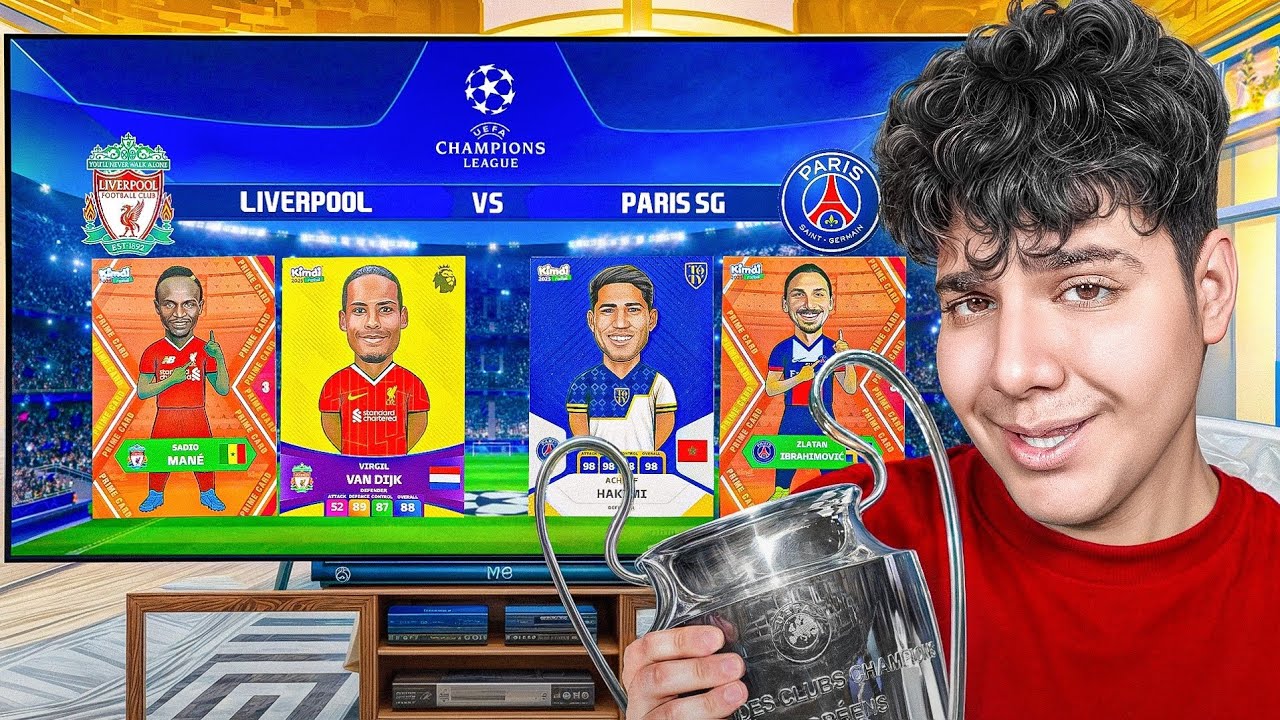 لیگ قهرمانان کیمدی بازی اخر ( پاریسن ژرمن vs لیورپول ) بالاخره کی ...